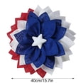 250th Anniversary Patriotic Wreath, Memorial Red White Blue Wreath for ...