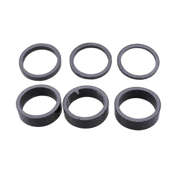 Carbon Fiber Bike Headset Spacer Set for 28mm Stem with 2mm 3mm 5mm ...