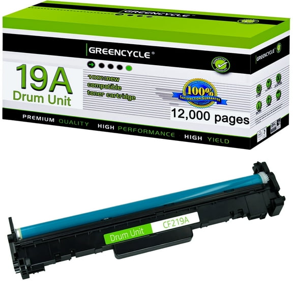 19A CF219A Drum Unit (Not Toner) 2-Pack Black High Yield Replacement ...