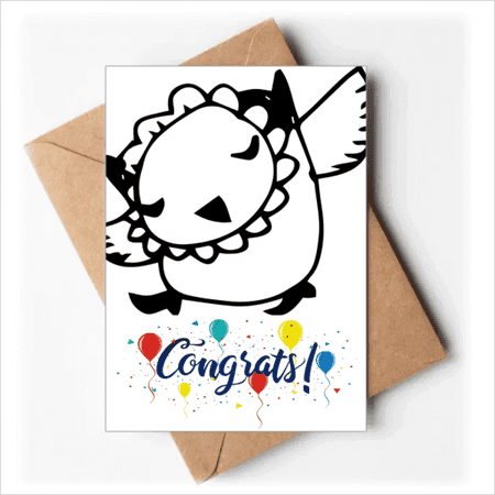 Cartoon Bird Simple Line-drawing Animal Wedding Cards Congratulations ...