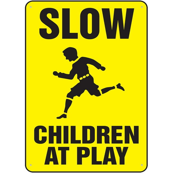 Children At Play Safety Signs
