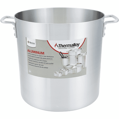 Aluminum Stock Pot 40 Quart - Large Capacity for Cooking and Simmering ...