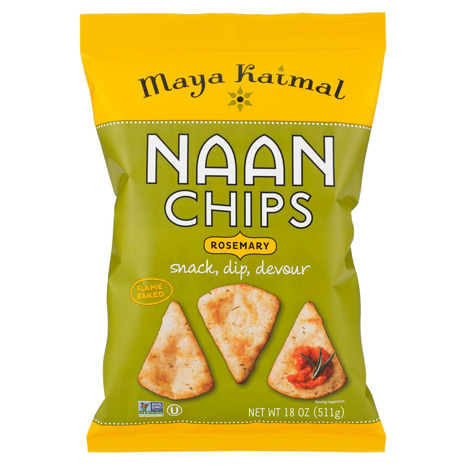 Naan Chips Rosemary (18 oz.) - Walmart.com