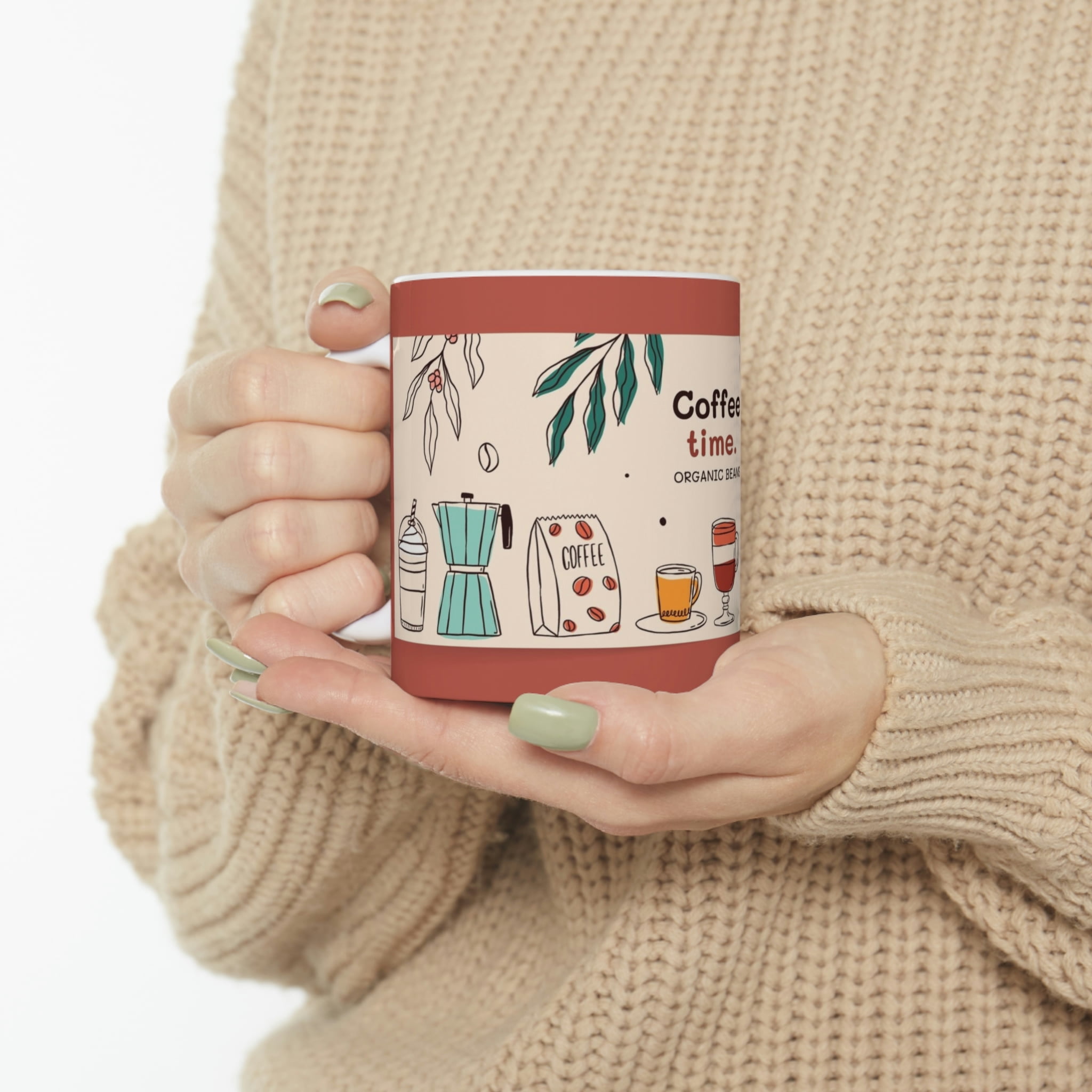 BeABetterHumanStore Best Cool Ceramic Latte Unique Organic Coffee ...