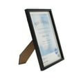 Mainstays 8.5x11 Inch Black Document Picture Frame with Mat for Wall or ...