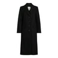 Free Assembly Women’s Faux Wool Long Coat, Sizes XS-XXXL - Walmart.com