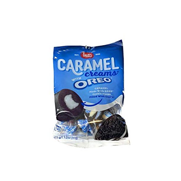 Goetze's Oreo Caramel Creams New Chocolate Chewy Candy Taffy 1 Bag 3.2 ...