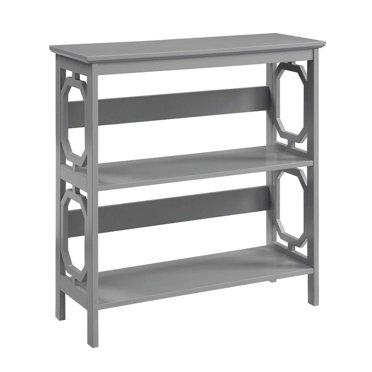 Convenience Concepts Omega 3 Tier Bookcase, Multiple Finishes - Walmart.com
