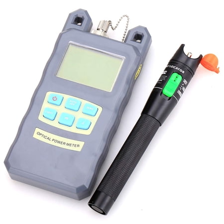 30KM Fiber Optical Power Meter with Aluminum Visual Fault Locator Fiber ...