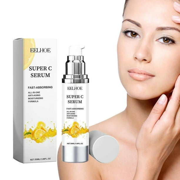 Super C Serum para mujeres, suero de vitamina C de rápida absorción que hidrata, reafirma y ...