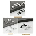30x Stainless Steel Invisible Furniture Joining Connector Screw ...