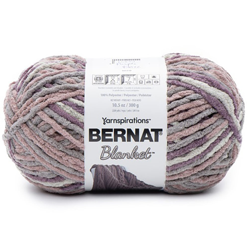 Click here for Bernat Blanket #6 Super Bulky Polyester Yarn  Purp... prices