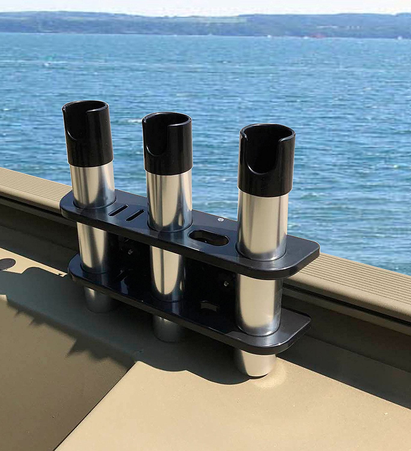 BroCraft Rod Holder for Tracker Boat - Versatrack System -3 Rods ...