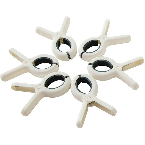 6 Pieces Heavy Duty Clothespins Large Plastic Clothes Peg Clothespin ...