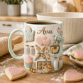 Best Friend Baker Mug Custom Name Accent Mug, Personalized Baking ...