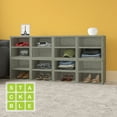 Way Basics Big Connect Series Modular Shelves System, Stackable Closet ...