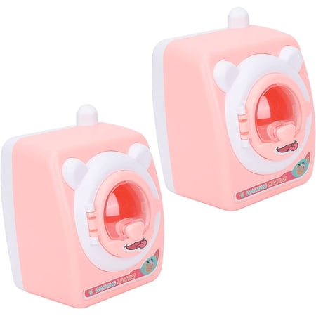 2pcs Laundry Playset Children' s Pretend Stacking Washer and Dryer Toy ...