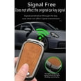 Heavy-Duty Metal Flip Smart Key Case with Leather Trim for MG MG3 MG5 ...