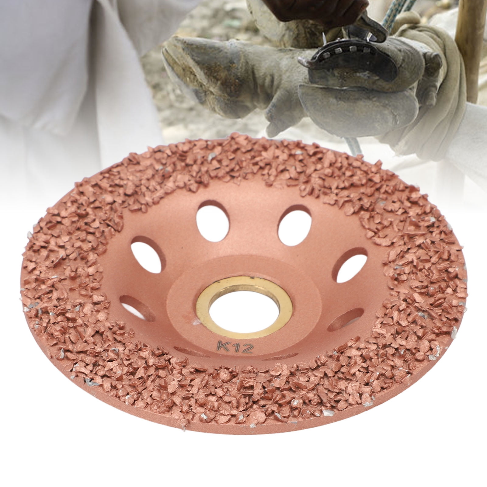 Hoof HL Q7DMP Livestock Hoof Trimming Disc Ti Plated Hoof Trimming ...