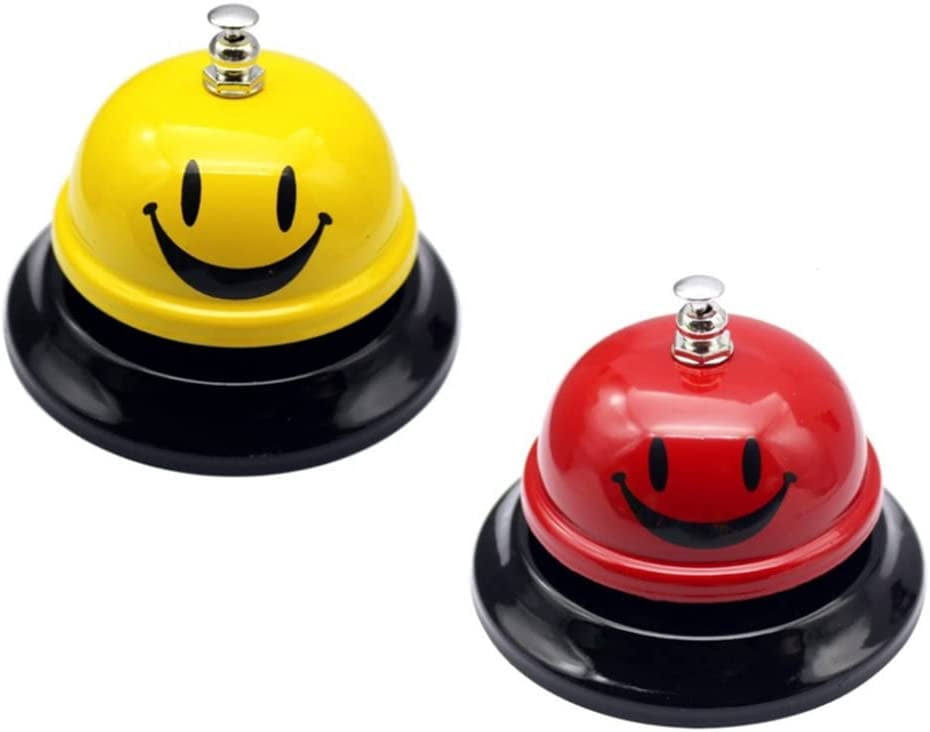 2 campanas de mesa, campana de llamada, campana de servicio de llamada ...