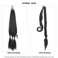 Jademall Gold Hair 2 Pcs 33.8in Extension Hair Braid Extensions ...
