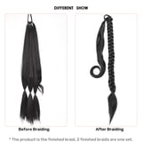 Jademall Gold Hair 2 Pcs 33.8in Extension Hair Braid Extensions ...