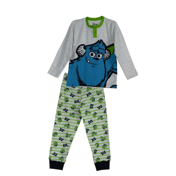 Disney Monsters, Inc Boys Pajama Set, Heather Gray, 8 Year - Walmart.ca
