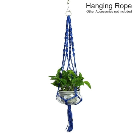 Wweixi Plant Hanging Planter Rope Basket Home Hotel flower pot hanging ...