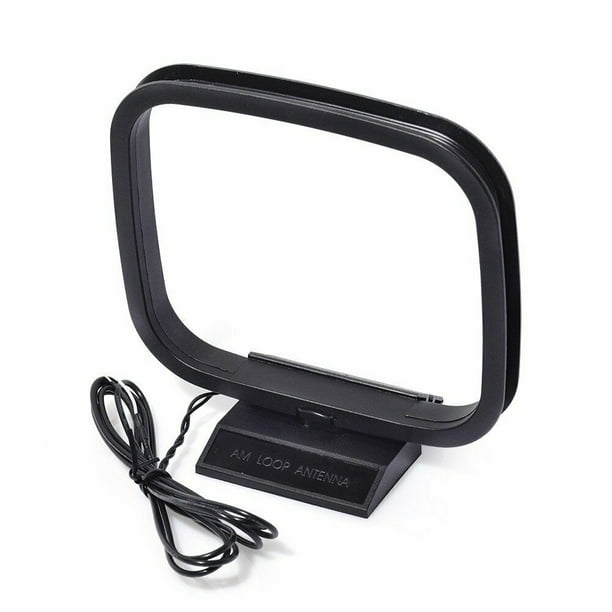 AM FM Loop Antenna Aerial Connector for Stereo Audio Receiver System ...