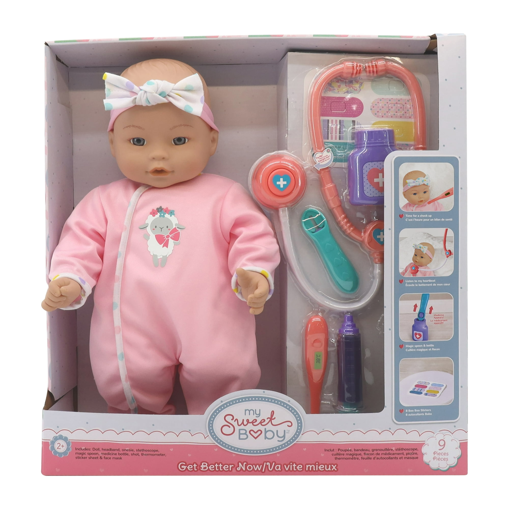 Click here for My Sweet Baby 16 Get Better Now Baby Doll Play Set... prices