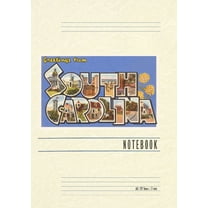 Vintage Lined Notebook Greetings from Lake Charles, Louisiana ...