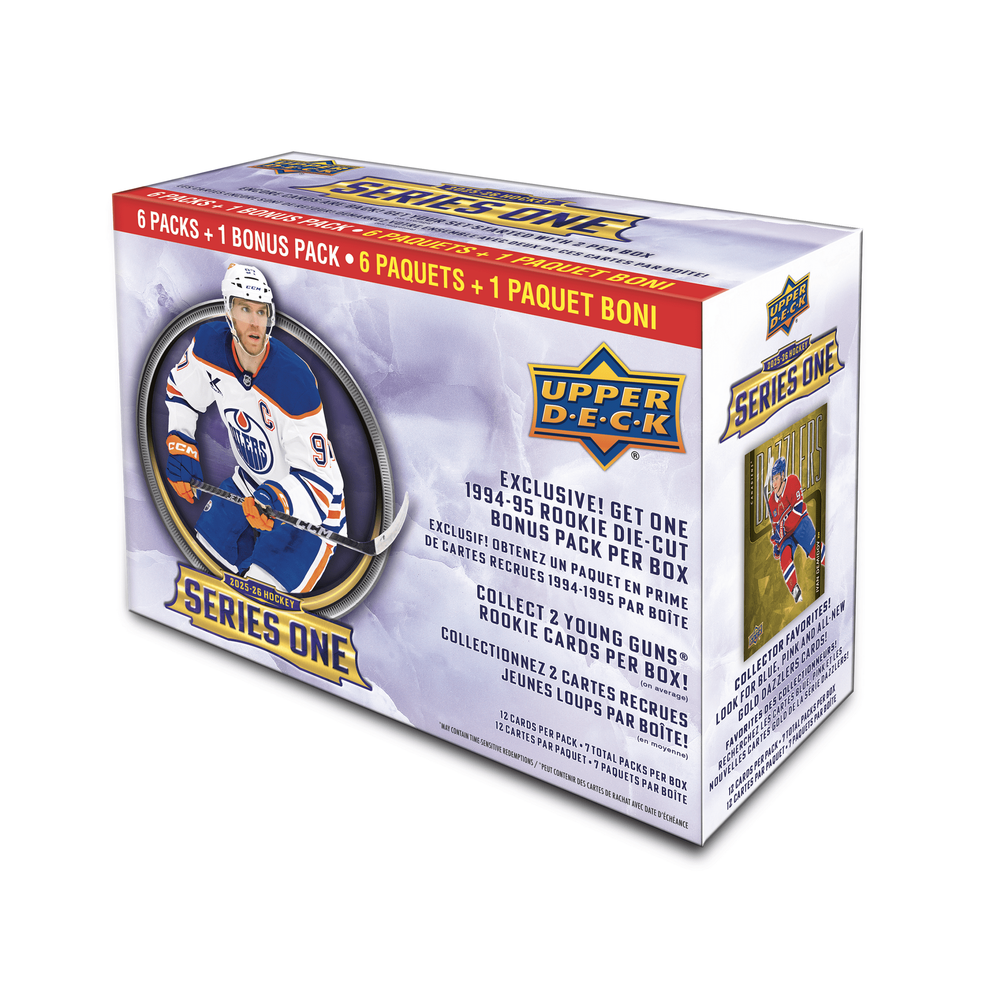 Click here for 2025-26 Upper Deck Series 1 Hockey Exclusive Mega... prices