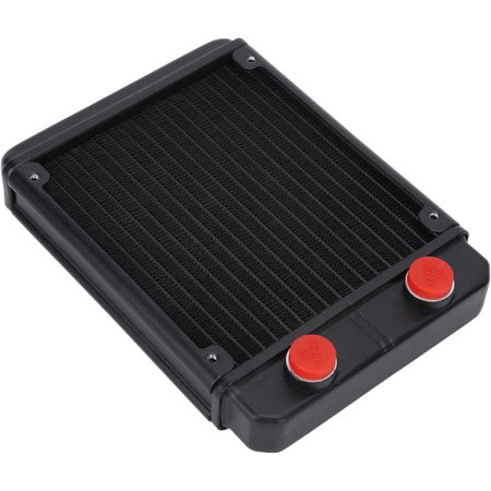 Water Cooling Radiator, 18 Pipes G1 4 Thread Aluminum Heat Exchanger ...