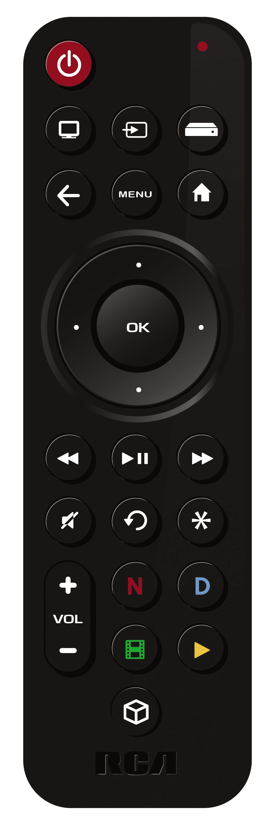RCA 3-Device Bluetooth Rechargeable Streaming Remote Control - Walmart.com