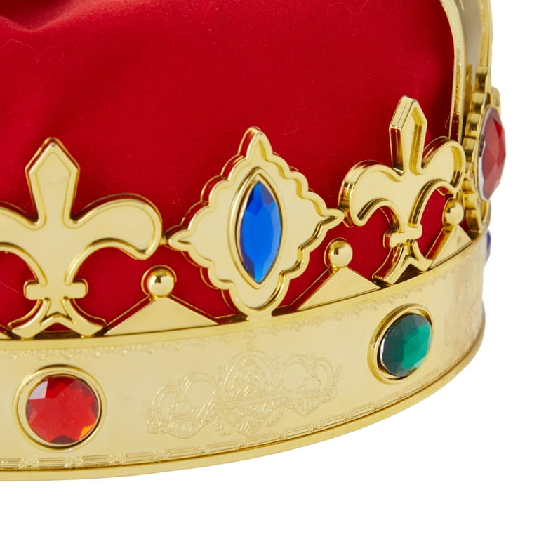 King And Queen Crown Prop Heart King Crown Props Royalty Free Vector