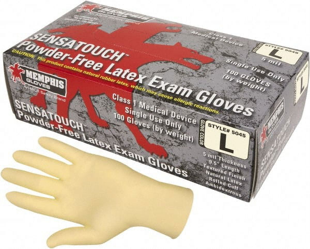 100 Pack MCR Safety 5045L Disposable/Single Use Gloves - Walmart.com