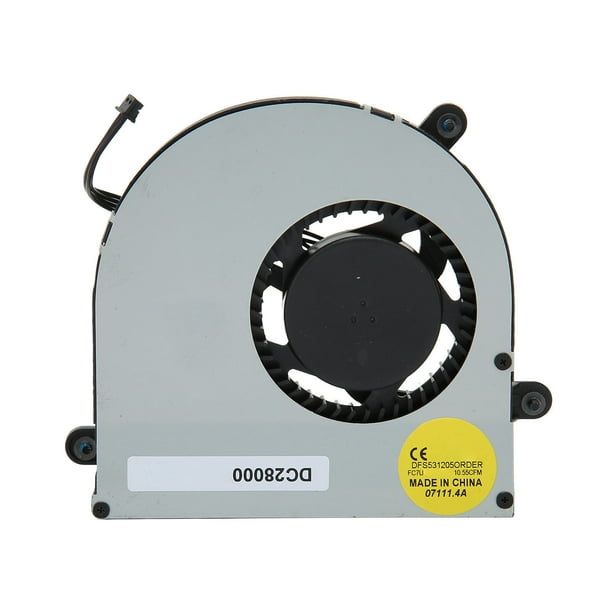 Laptop CPU Cooler, CPU Cooling Fan 4 Pin Power Connector Lightweight ...