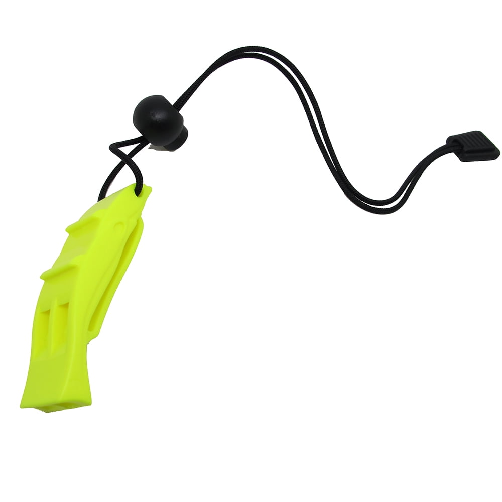 Scuba Choice Safety Dolphin Shape Whistle Loudest w/ Lanyard & Clip ...