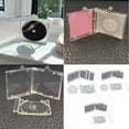 10pcs Acrylic Miniature Album Keychain Pendant Ornament Fan Support ...