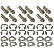 Stage 8 Fasteners Header Bolt Kit - 6pt. Mixed Sizes (12) - Walmart.com