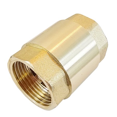 Smilepp Inline Check Valve Copper 3/4 Inch Spring Loaded Water Non ...
