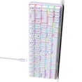 68 Key RGB Backlit Mechanical Keyboard With Hot Swappable Switches ...