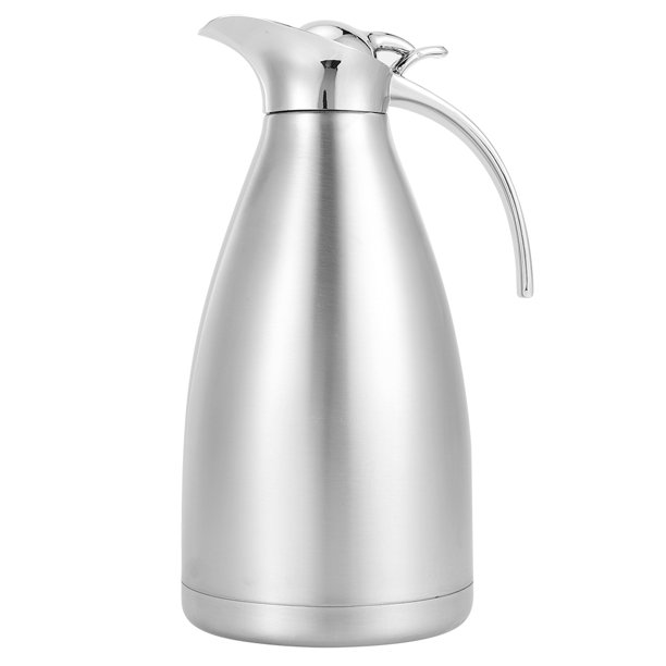 Vacuum Insulation Double Wall Stainless Steel Coffee Pot Tea Water Thermal Jug Kettle for Home ...