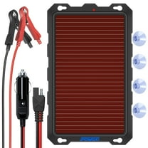 Upgraded 7.5W-Solar-Battery-Trickle-Charger-Maintainer-12V Portable ...