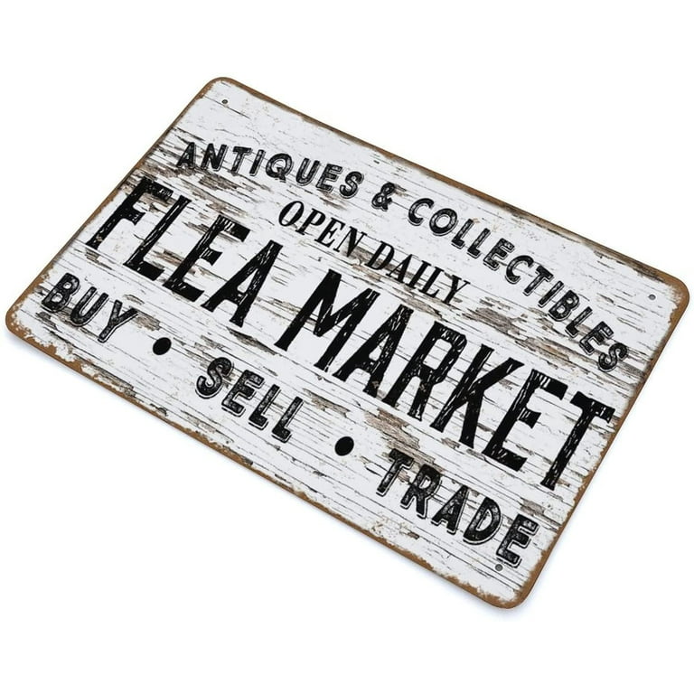 Flea Market Sign