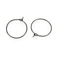 10 pc 316L Surgical Stainless Steel Hoop Earring Findings Wine Glass ...