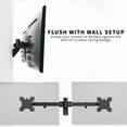 VIVO Steel Telescoping Flush Wall Mount for Dual 27" to 38" Ultra Wide ...