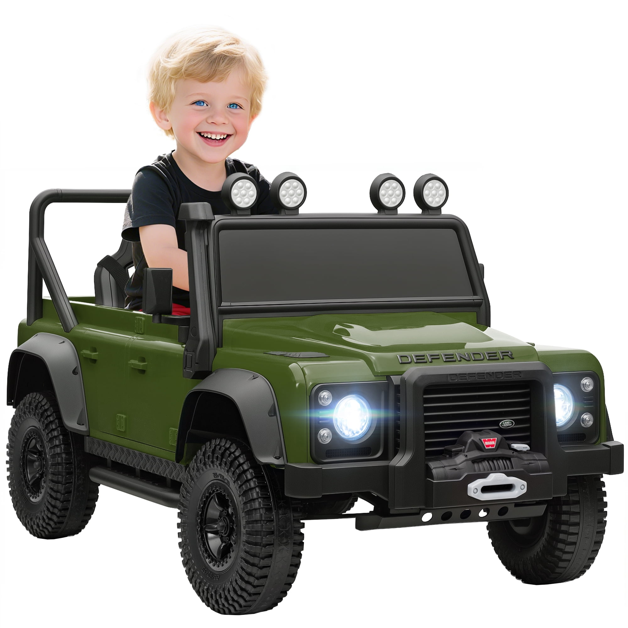 Click here for Qaba Land Rover Licensed Kids Ride On Truck  12v R... prices
