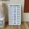 Reusable Daily Routine Chart - Visual Schedule Board & Time Management ...