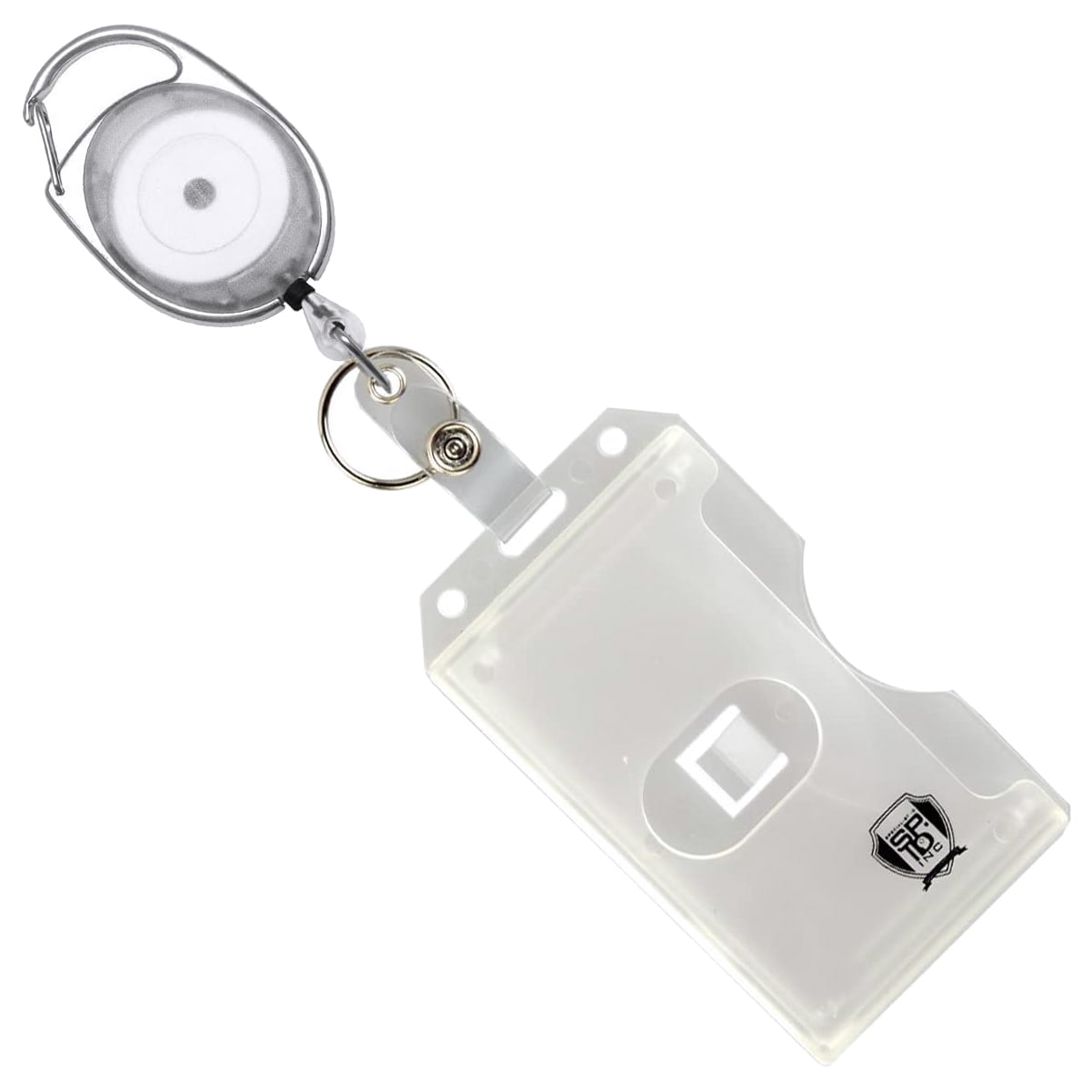 Specialist ID Carabiner Badge Reel with Vertical Multi Card Badge ...